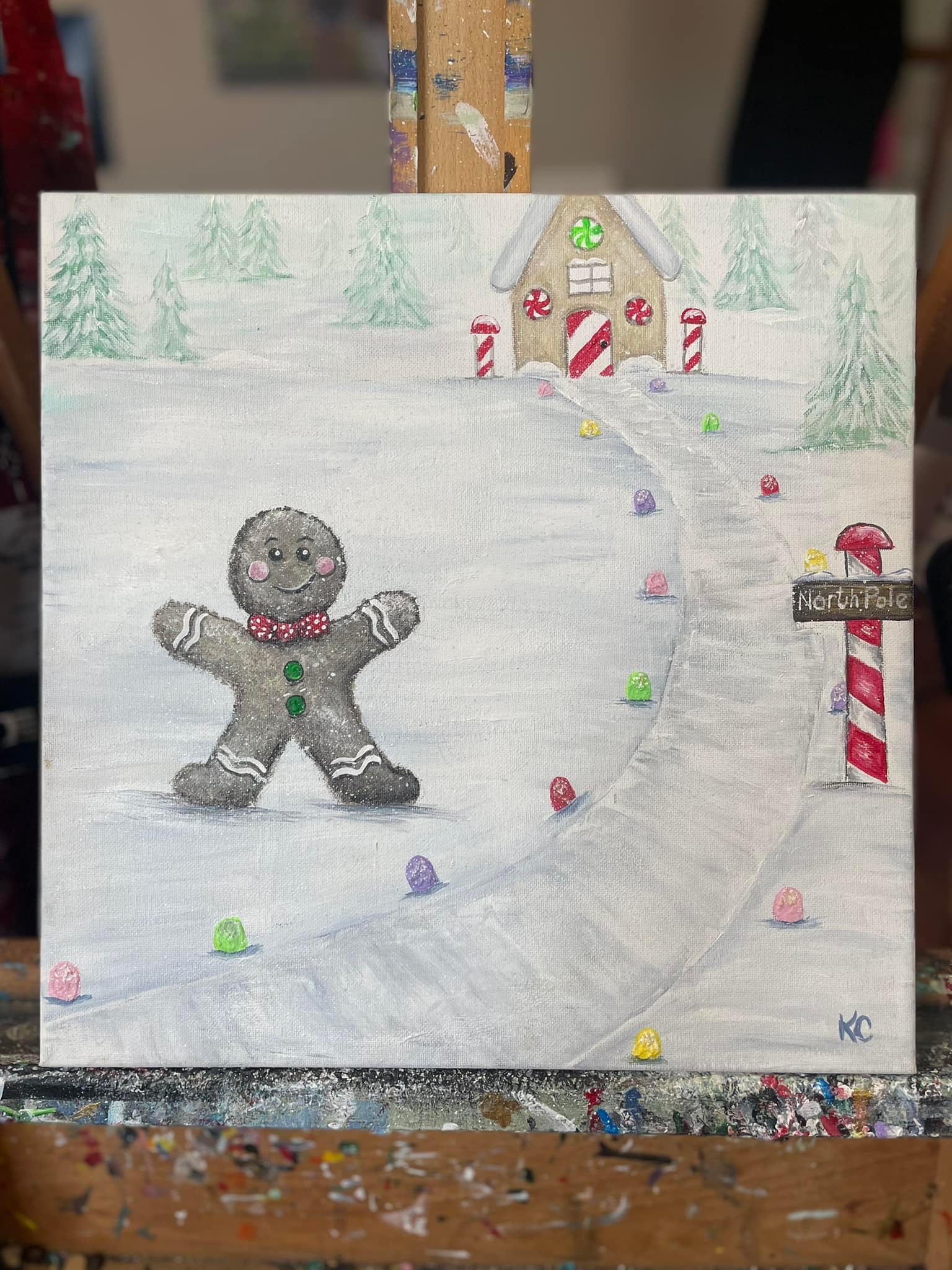 Family Day Gingerbread Man Painting Class, Sat., Nov. 26th, 1-3:30 ...